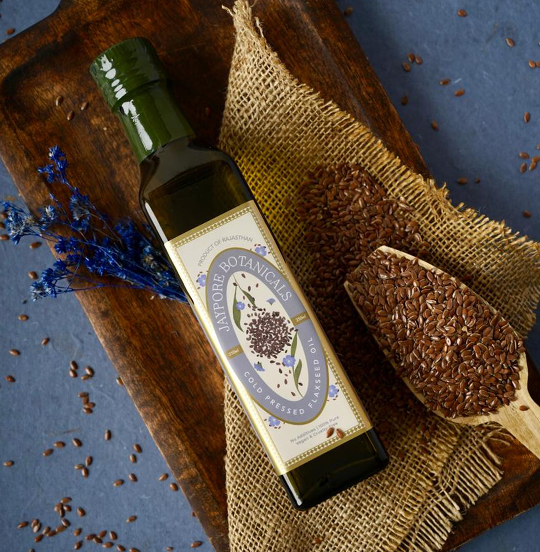 COLD PRESSED | FLAXSEED OIL – Jaypore Botanicals